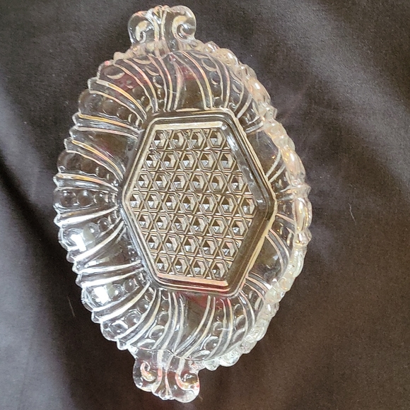Dining | Multi Pattern Clear Dish | Poshmark